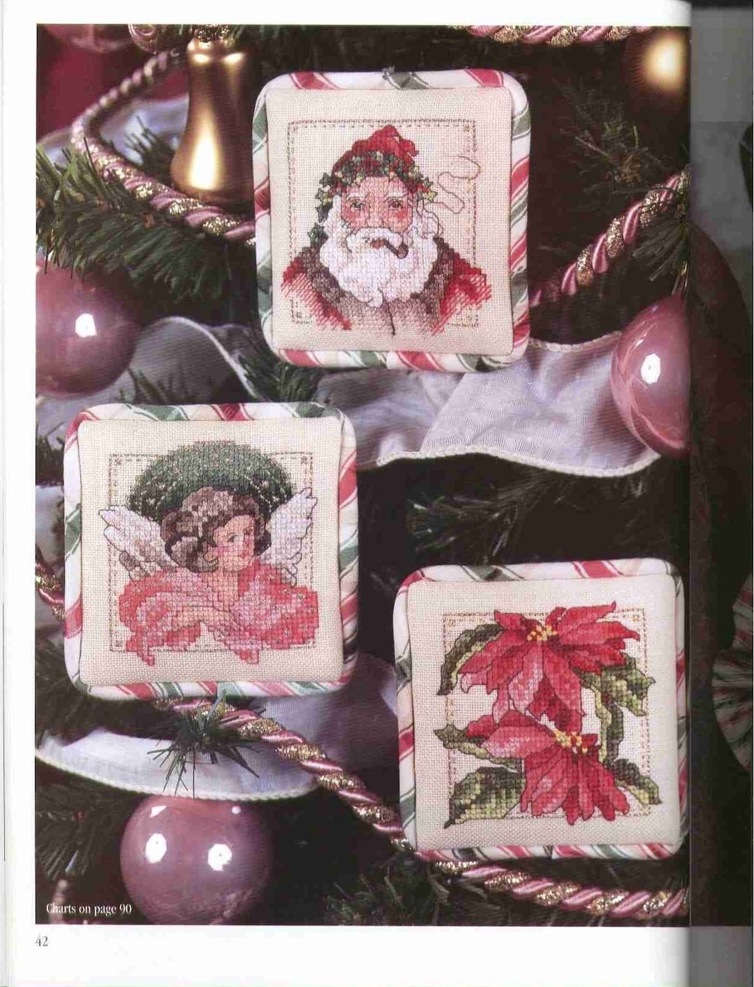 Christmas Vintage Cross Stitch Pattern Pdf / Holiday Reverie / Counted ...