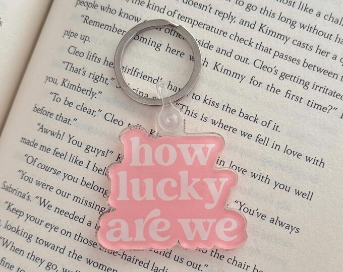 How Lucky Are We Zach Bryan Keychain, Zach Bryan Keychain, Zach Bryan ...