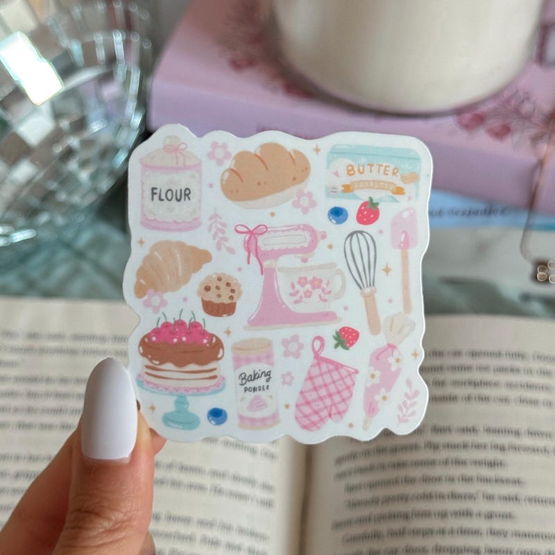 Bakery Girl Sticker - Etsy