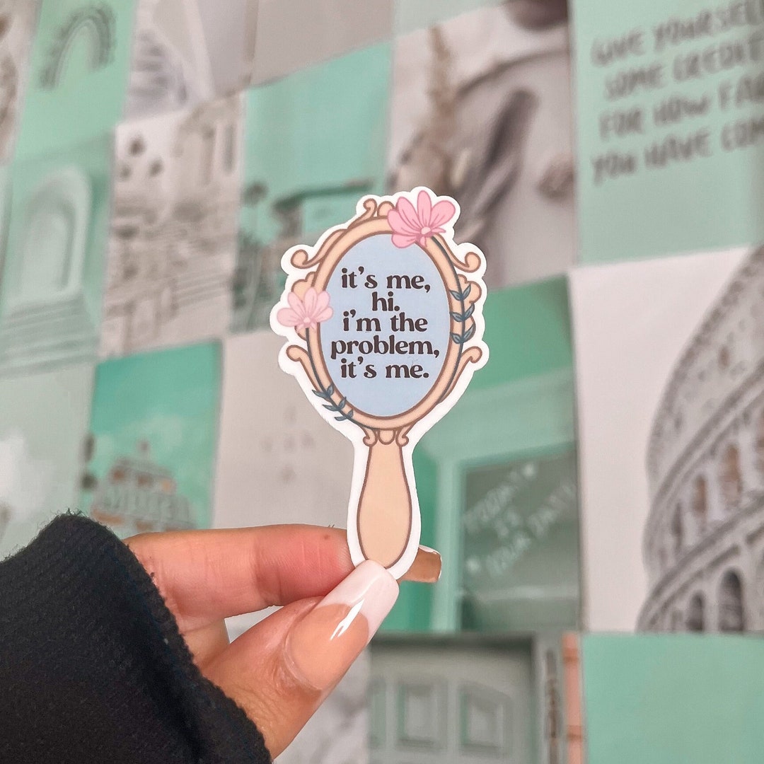 Taylor Swift I'm the Problem It's Me, Anti-hero Taylor Swift Sticker ...