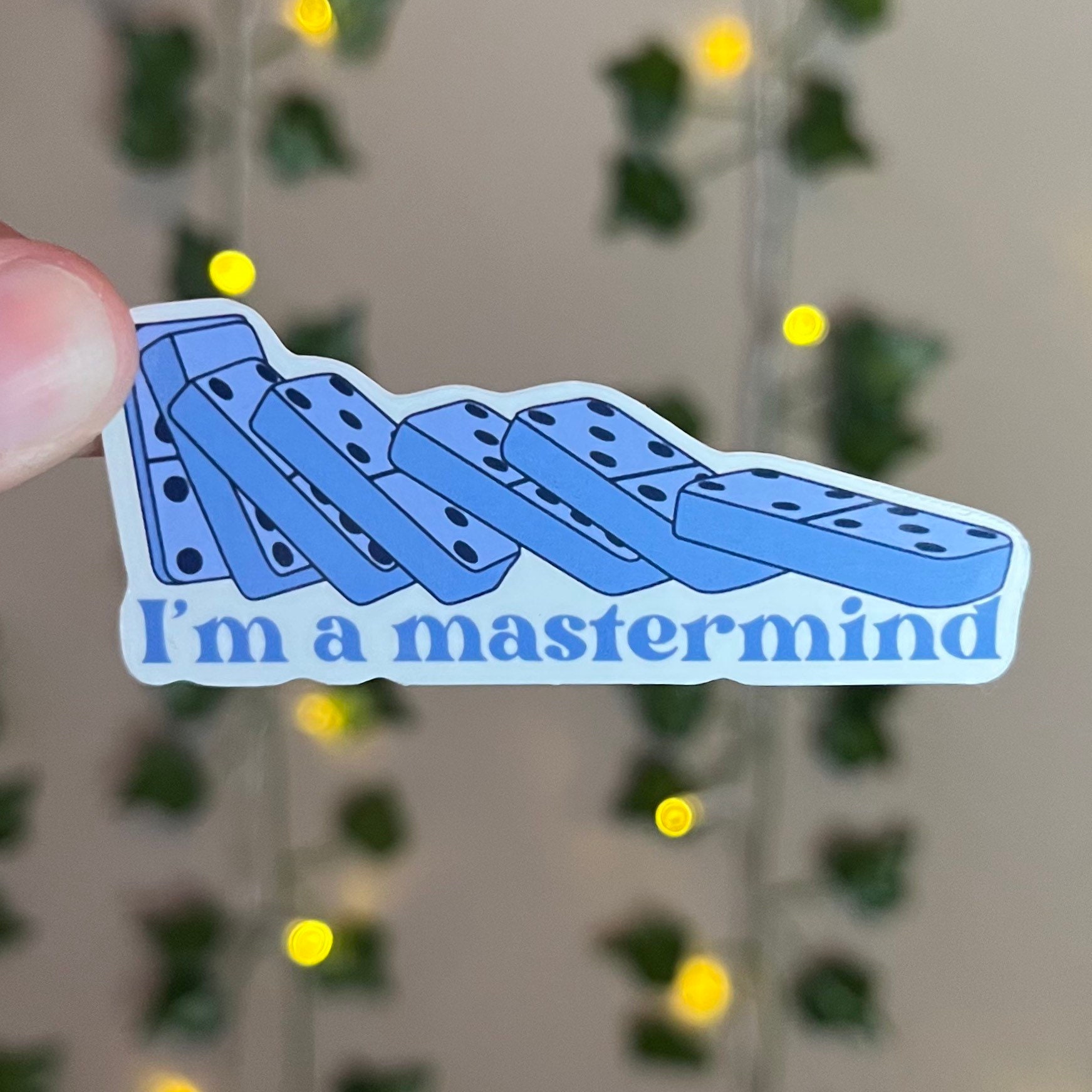 Taylor Swift I'm A Mastermind Sticker Mastermind Taylor - Etsy