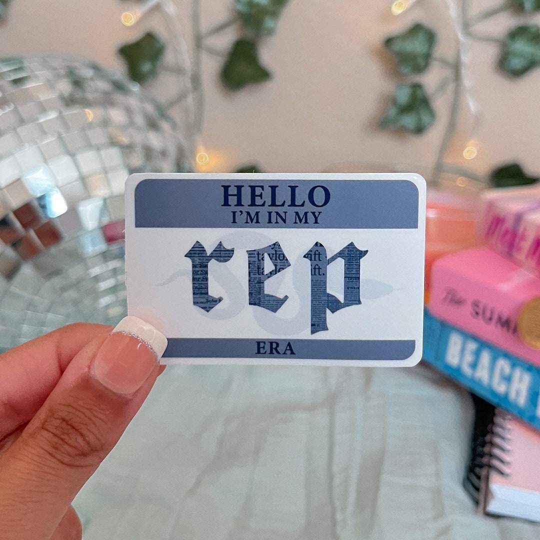 In My Rep Era Taylor Swift Sticker Reputation Sticker in My - Etsy