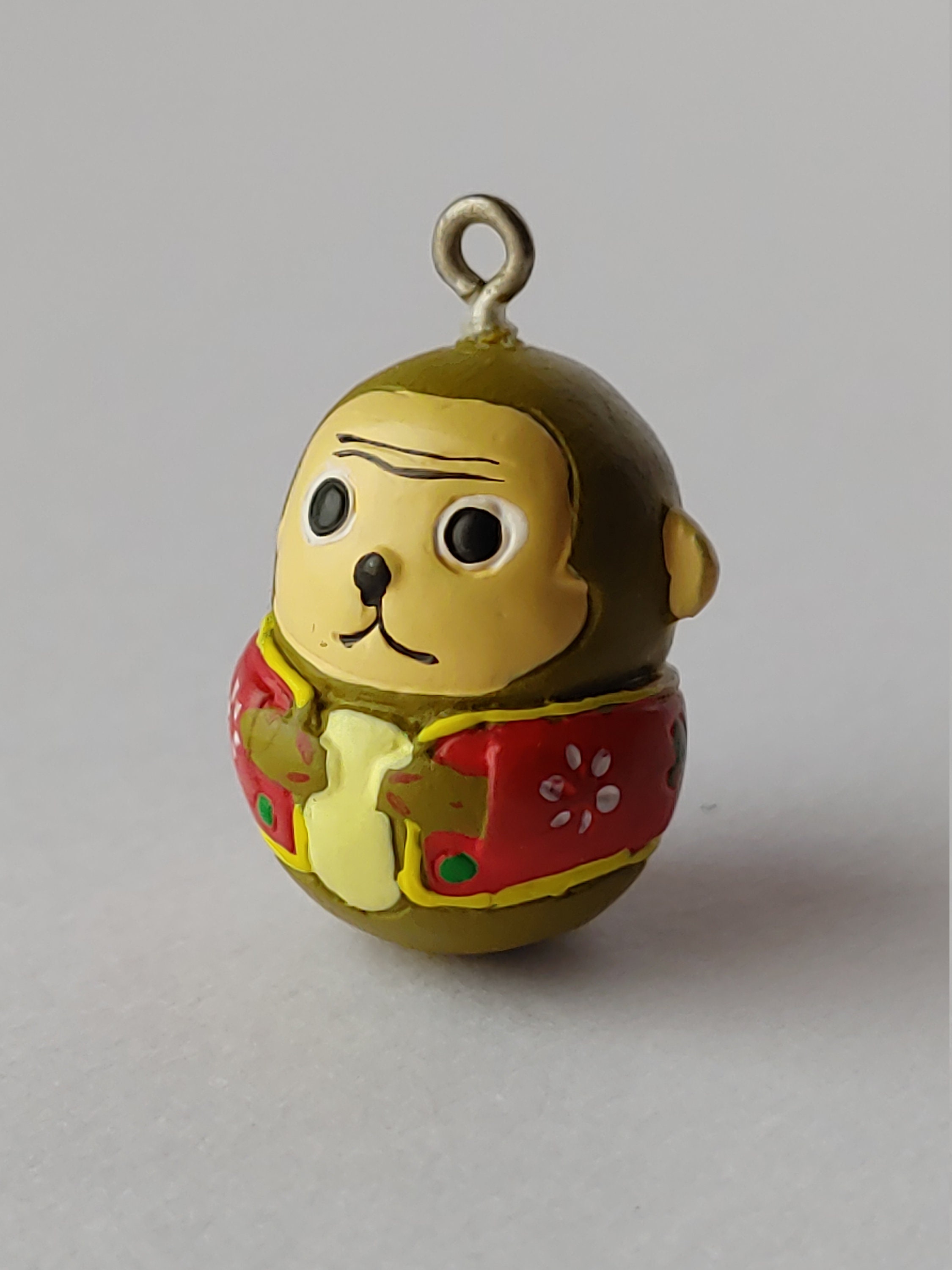 Japanese Lucky Animals Fox Monky Rabbit Tiny Wobbling Ornament Kawii ...