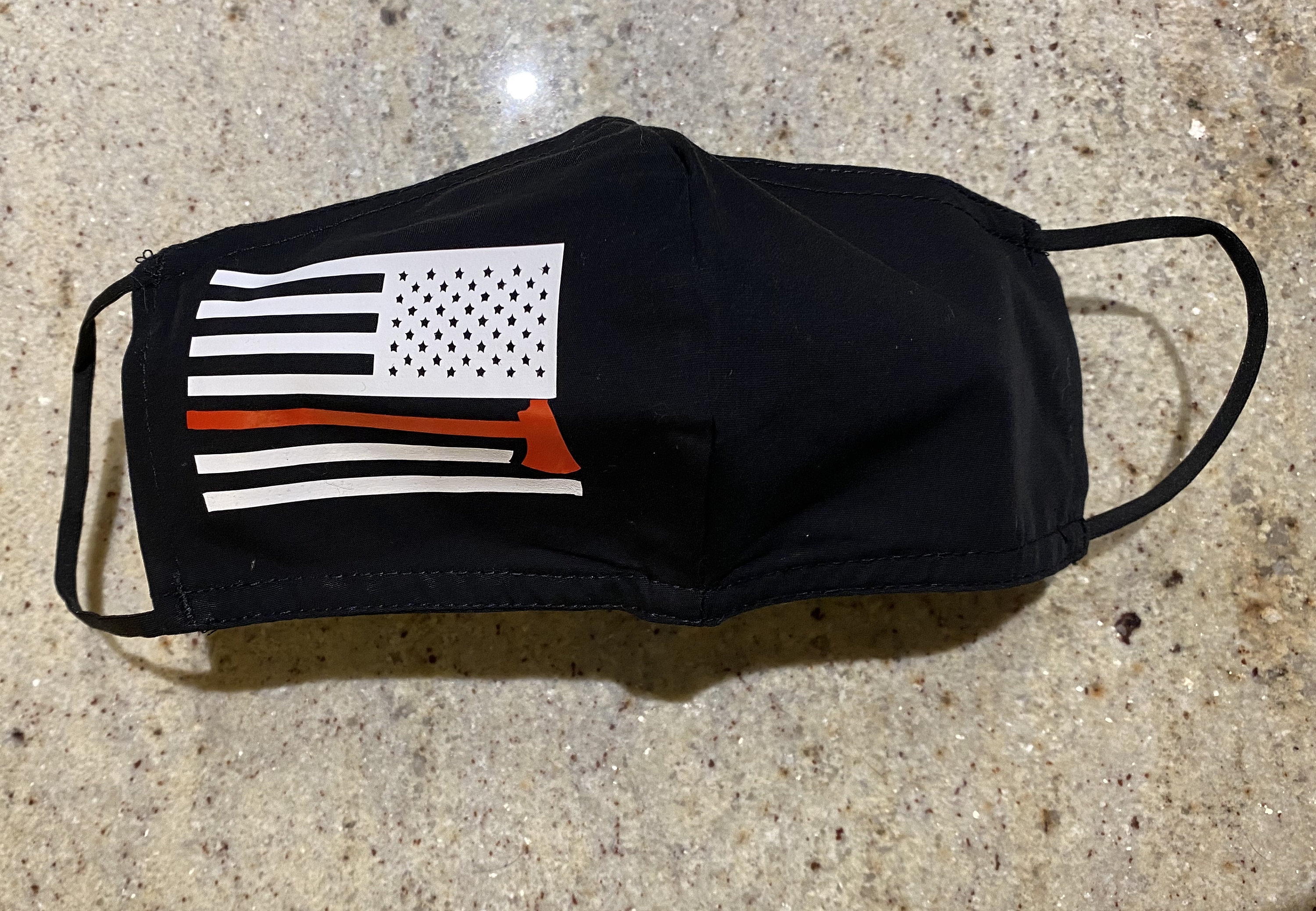 Thin Red Line Face Mask - Etsy