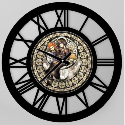 Kingdom Hearts Clock - Etsy