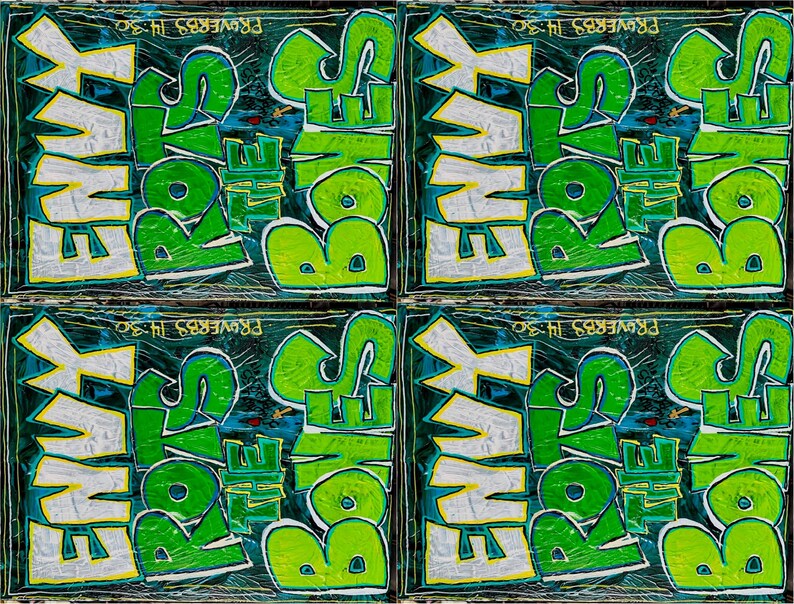 Envy Rots the Bones - DIGITAL DOWNLOAD - Etsy Canada