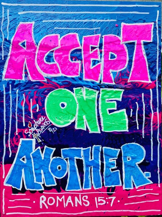 Accept One Another DIGITAL DOWNLOAD - Etsy