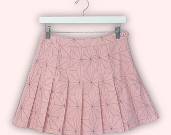Pleated Pink Skirt | Etsy