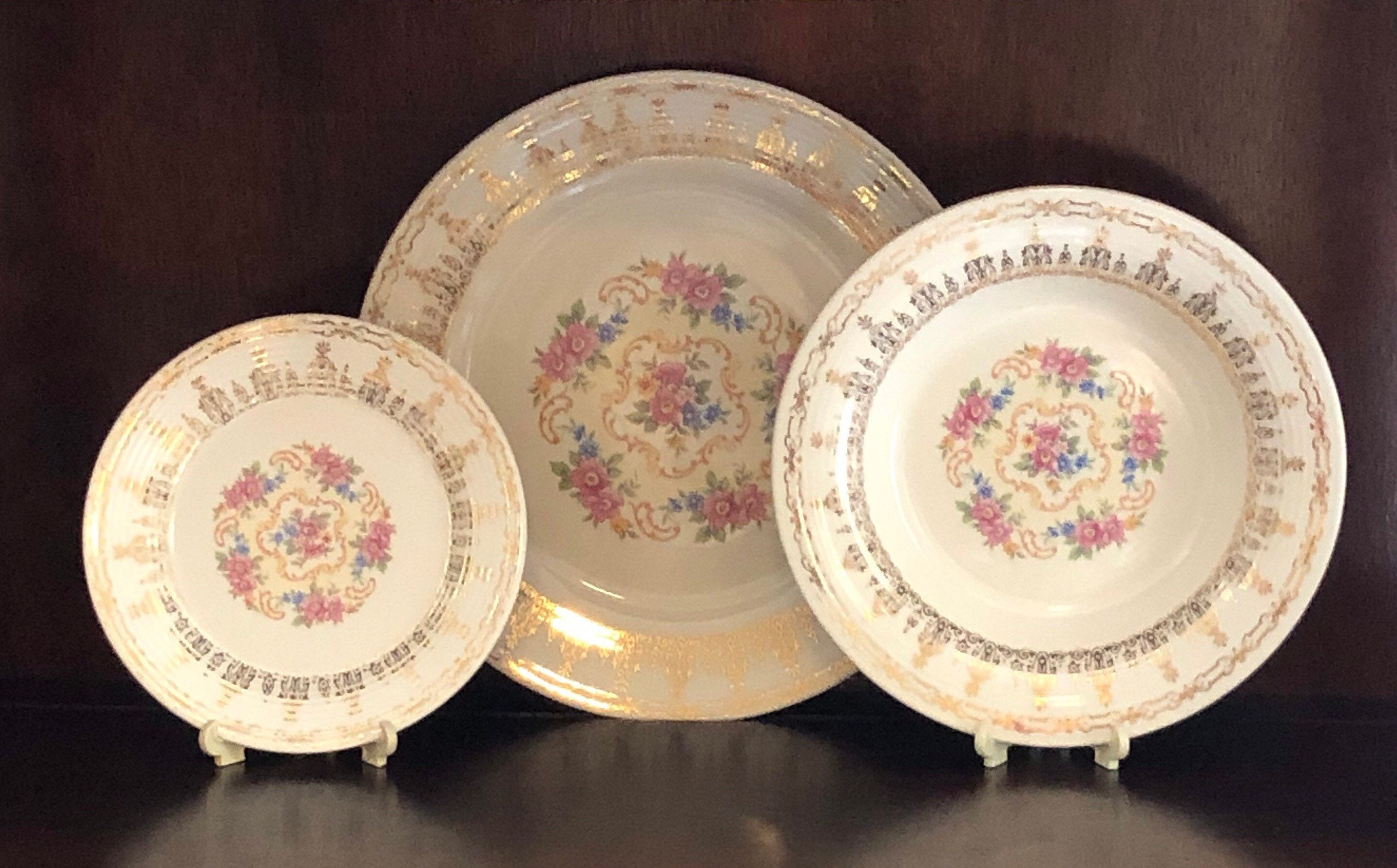 Vintage Victorian Fine China Table Settings - Etsy