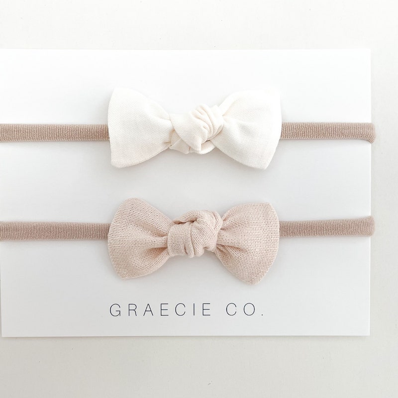 Baby Bow Headband - Etsy