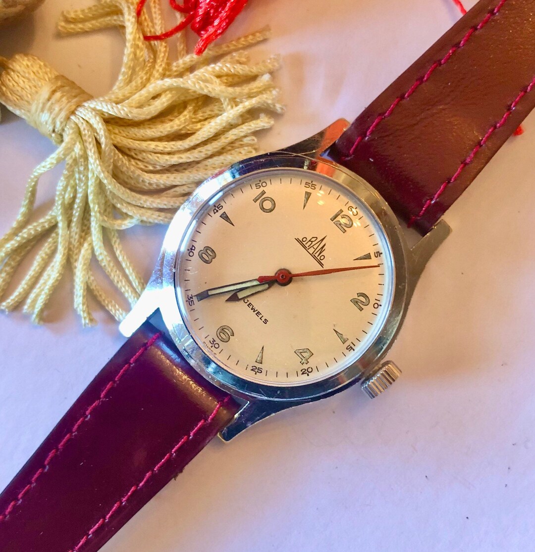 Edmond Bichsel / Orano Watch Co. Ltd. Vintage Watch From 55s - Etsy