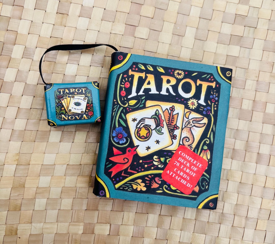 Tarot Nova Mini Book & Mini Tarot Deck - Etsy