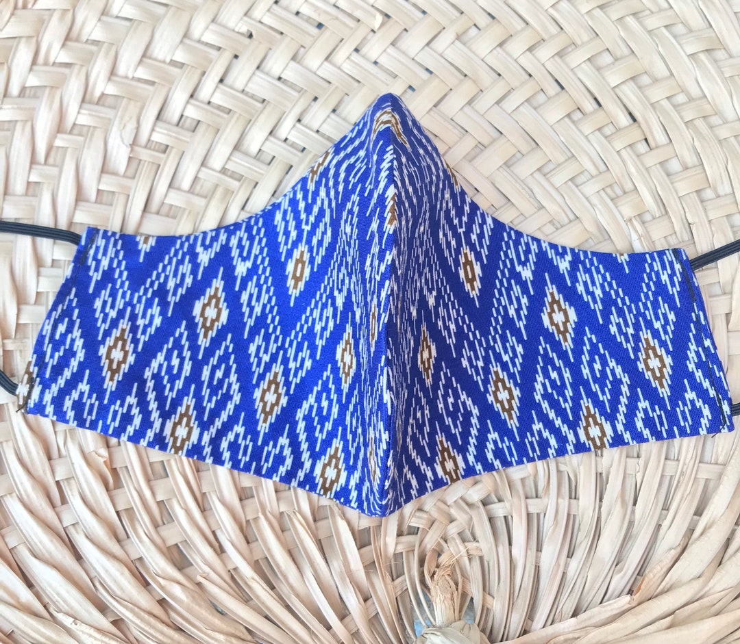 Malong Batik Reusable Face Mask - Etsy