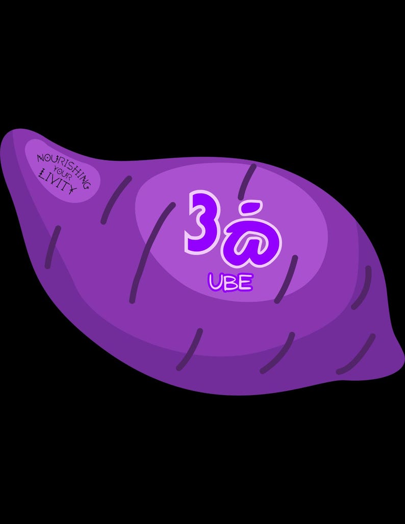 Ube Baybayin Sticker - Etsy