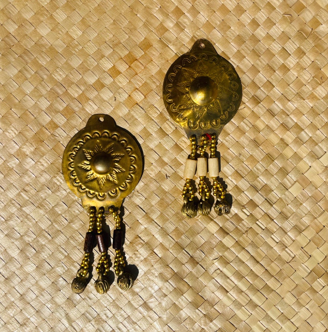 Gong Brass T’boli Tongkaling Brass Bells Pendant - Etsy