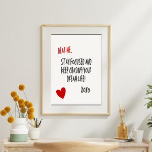 Motivational Print, Stay Focused and Keep Chasing Your Dream Life Wall ...