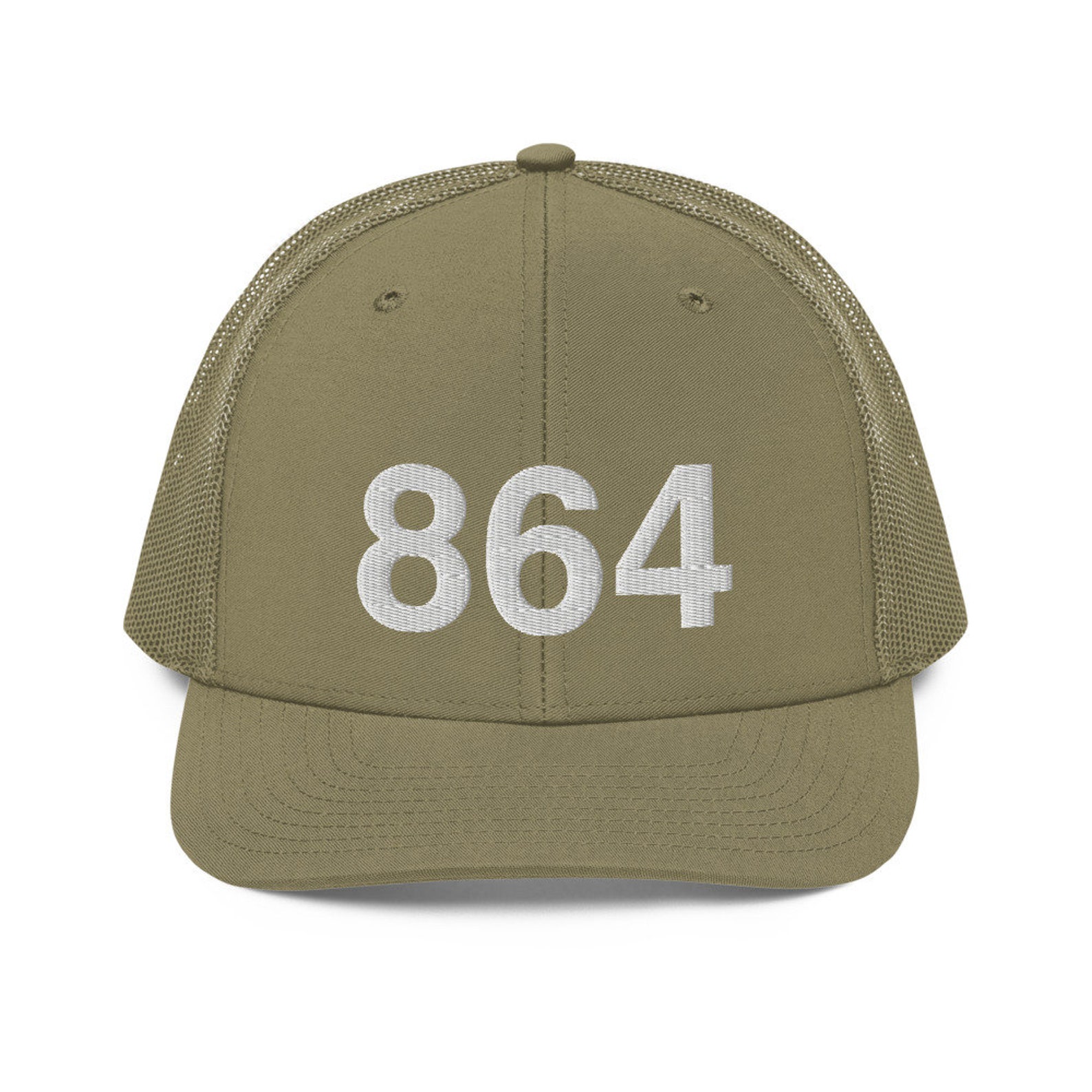 864 Greenville SC Area Code Richardson Trucker Hat. - Etsy