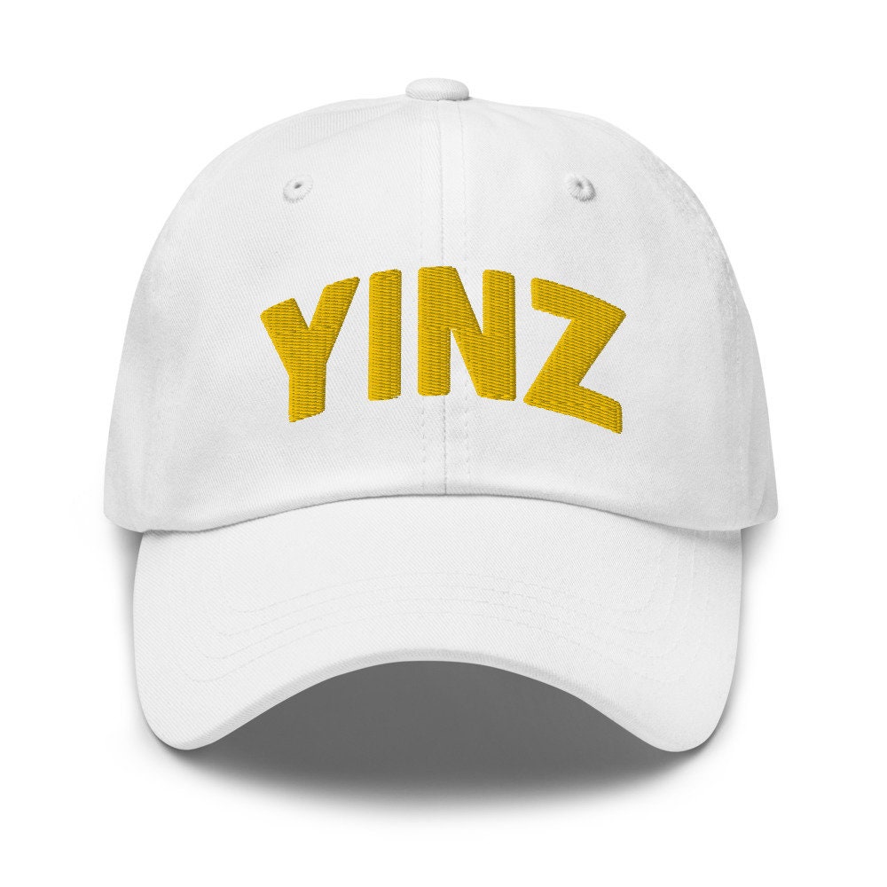 Black & Gold Yinz Dad Hat - Etsy