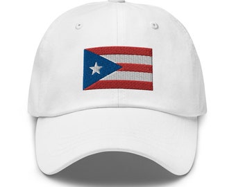 Puerto Rican Flag Coffee Hat Greca Puerto Riqueña Unisex Hat Greca ...
