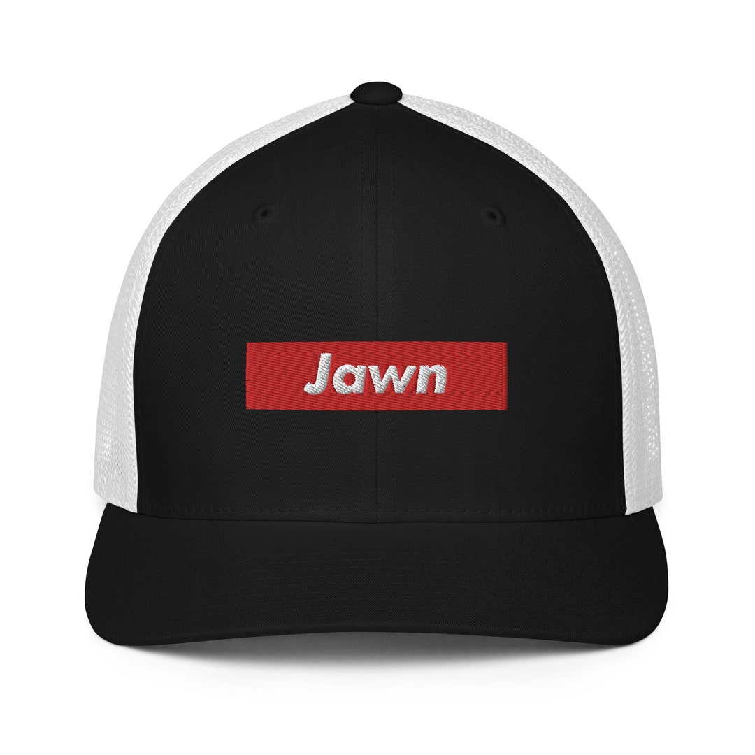Jawn Box Logo Closed Back Trucker Hat - Etsy