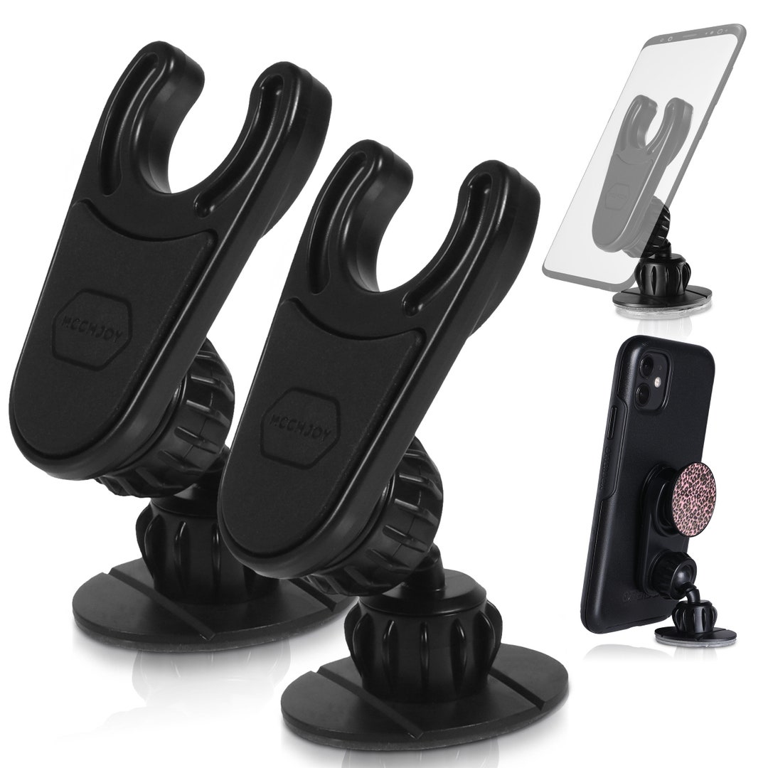 2 Pack Wall Mount for Popsockets - 2 Way 360 Degree Rotation, Super ...