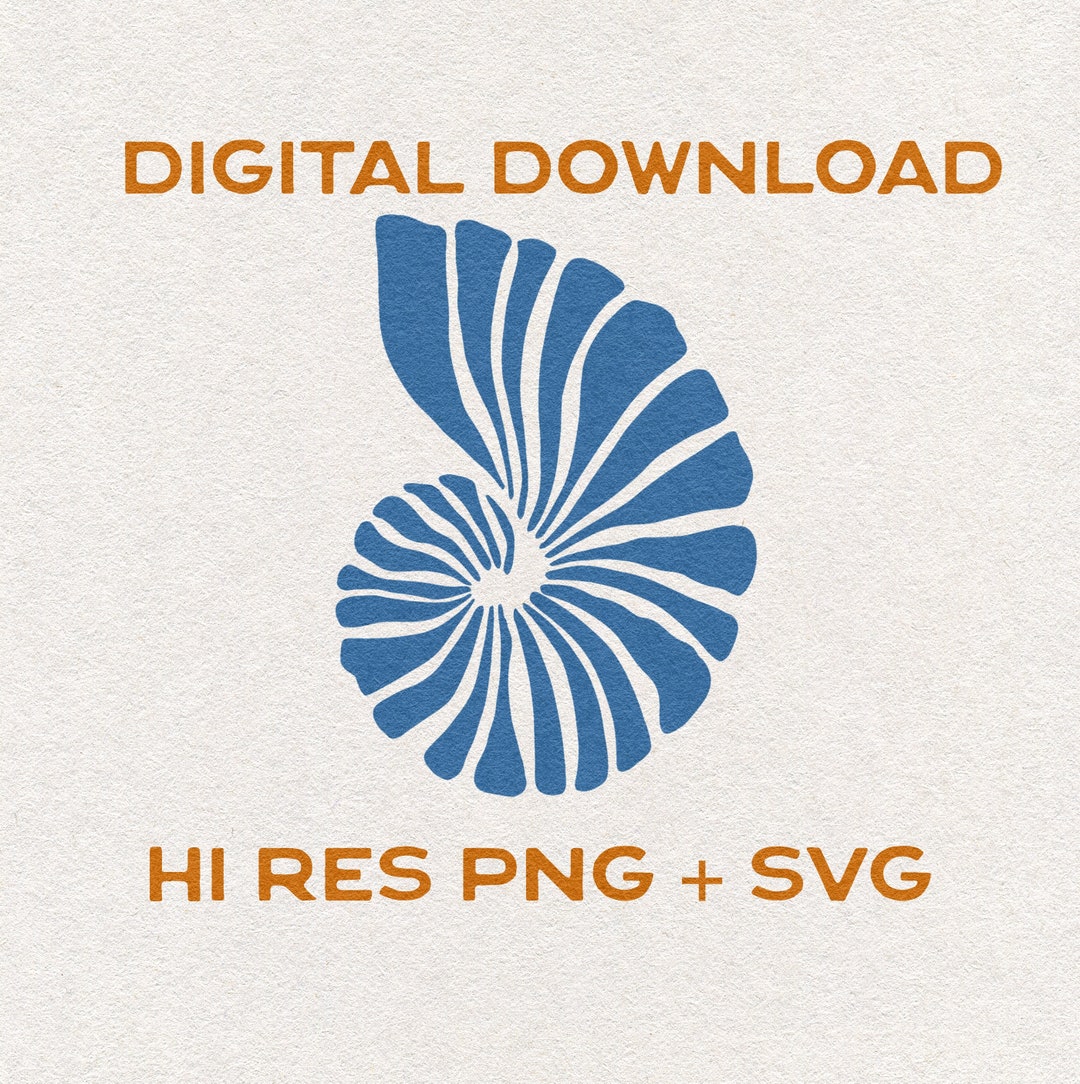 SHELL Unique, Instant Download PNG Digital Download, Stickers, Decals ...