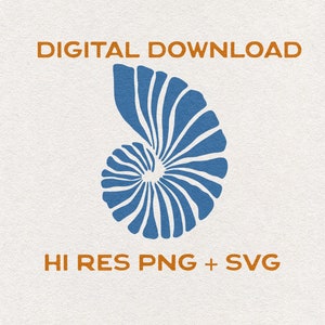 SHELL Unique, Instant Download PNG Digital Download, Stickers, Decals ...