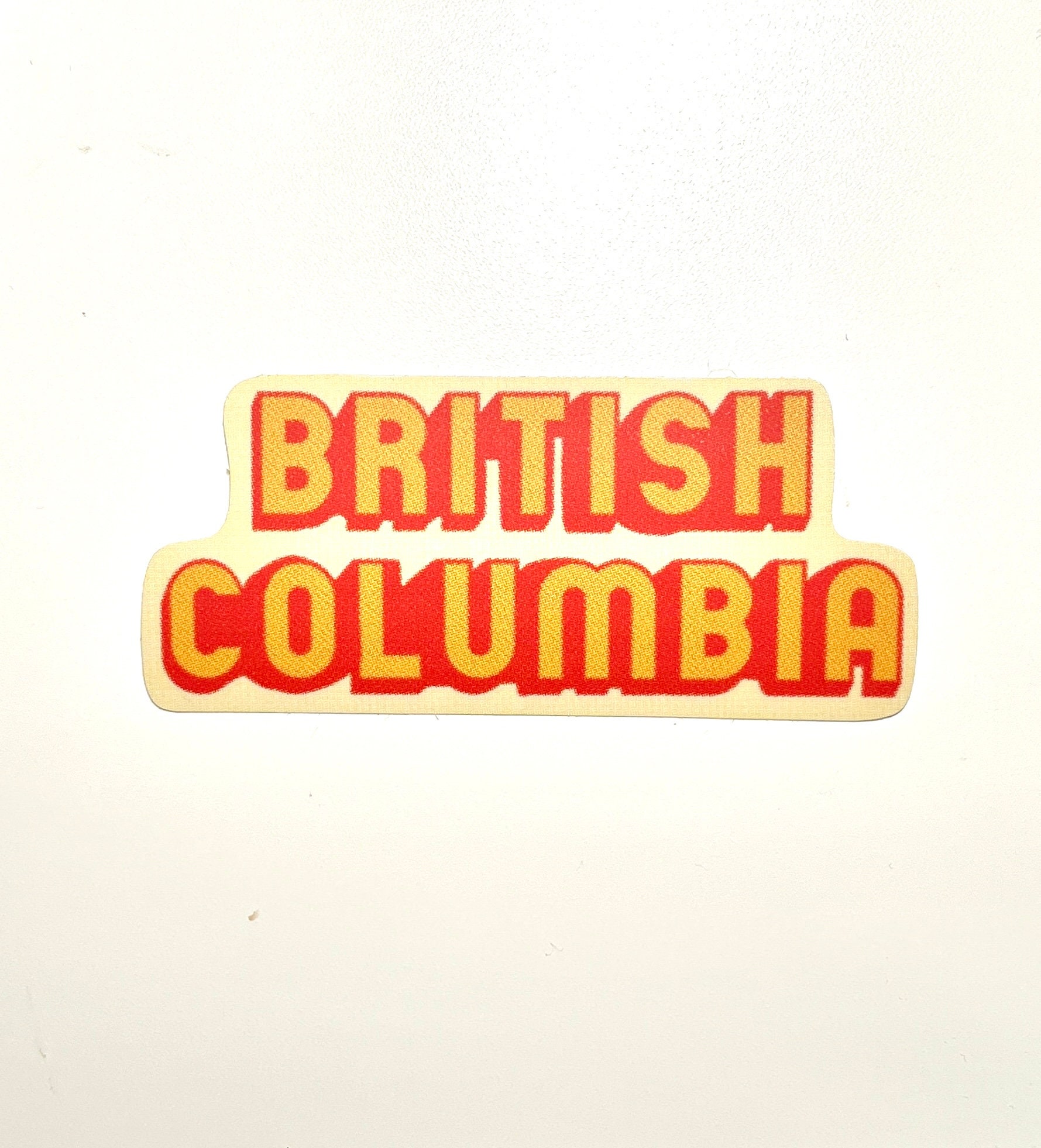 British Columbia 3 VINTAGE Sticker PACK Pacific Northwest, Travel ...