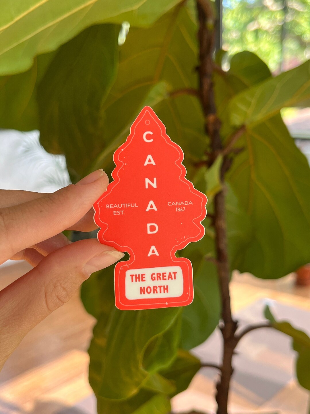 CANADA TREE - Canada Sticker / Canada, Tourism Sticker, Travel Sticker ...