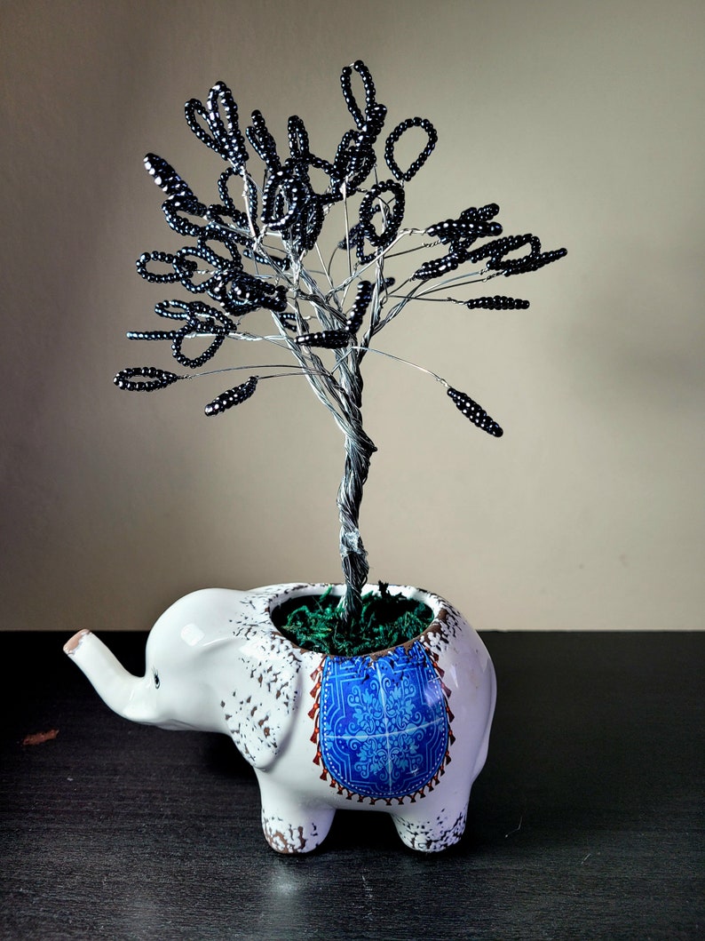 Beaded Wire Tree - Etsy