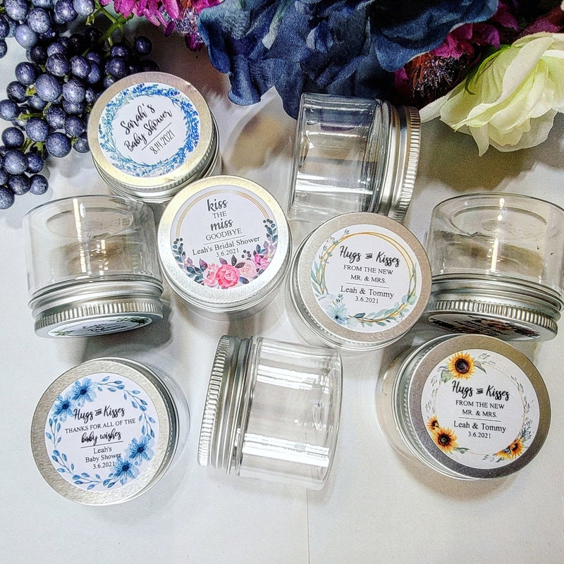 Empty Glass Jars for Favors - Etsy
