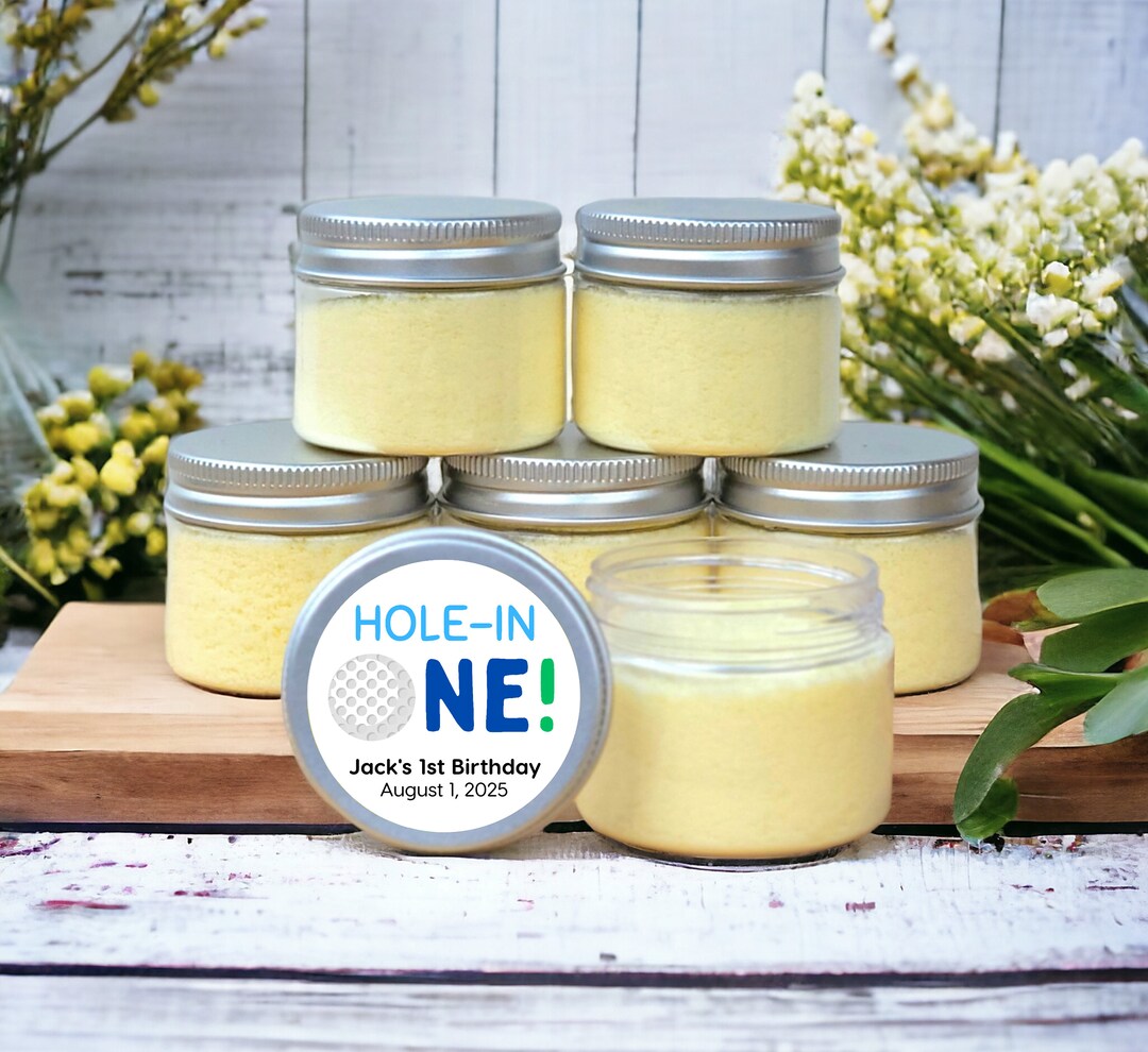 Golf Hole in ONE First Birthday Lemonade Favors - Par-tee Birthday ...