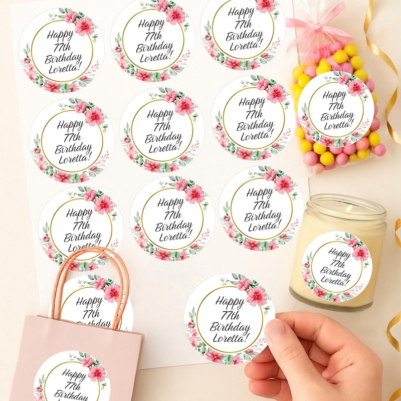 60 Candle Sticker - Etsy