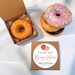 Thank You Berry Much Donut Box - Thank You Gift, Birthday, Custom Thank ...