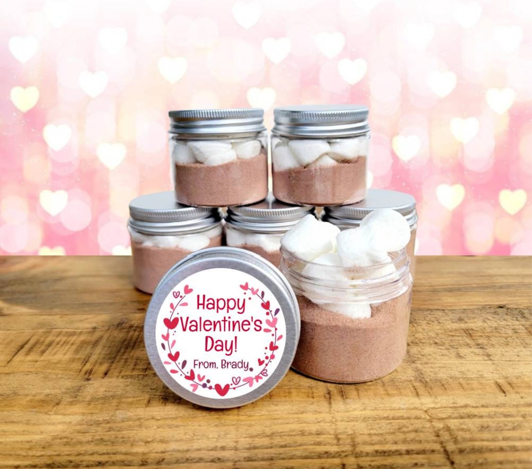Valentine's Day Custom Hot Chocolate - Valentines Hot Cocoa, Valentines ...