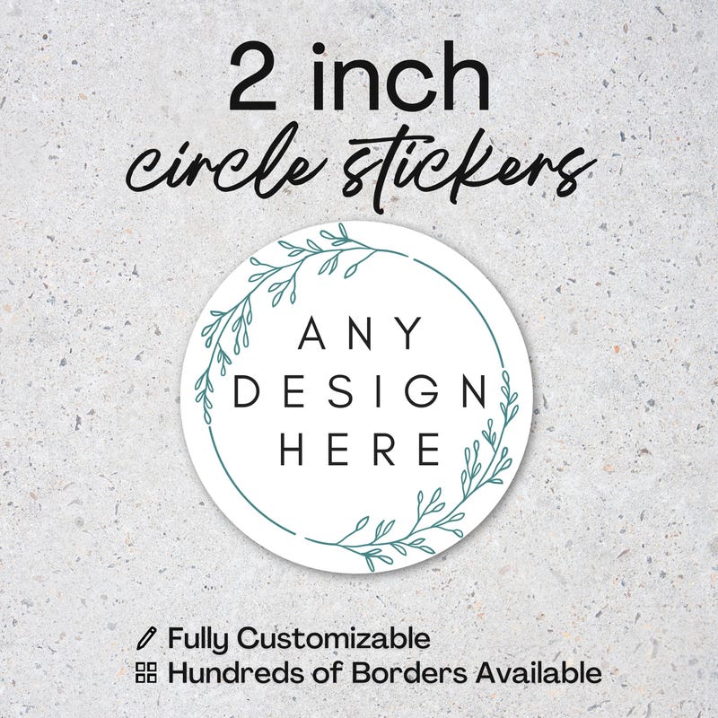 Candle Lid Custom Label - Etsy
