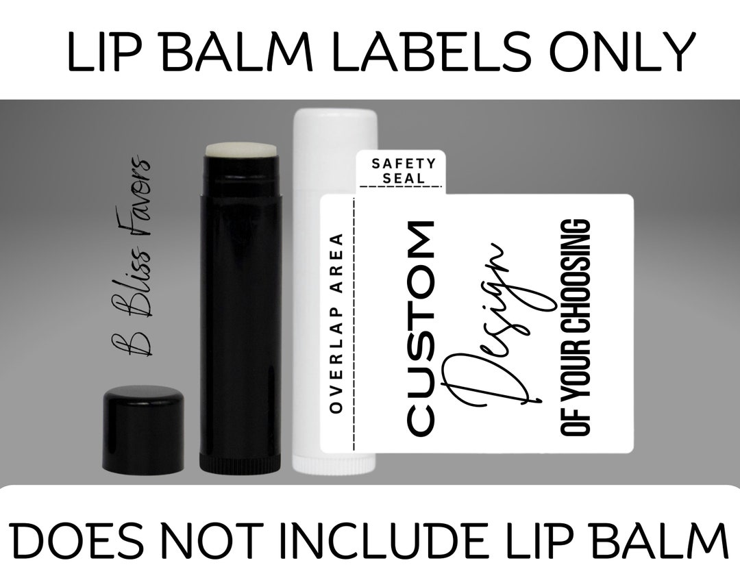 Lip Balm Labels Custom Lip Balm Labels, Lip Balm Logo Labels Labels ...