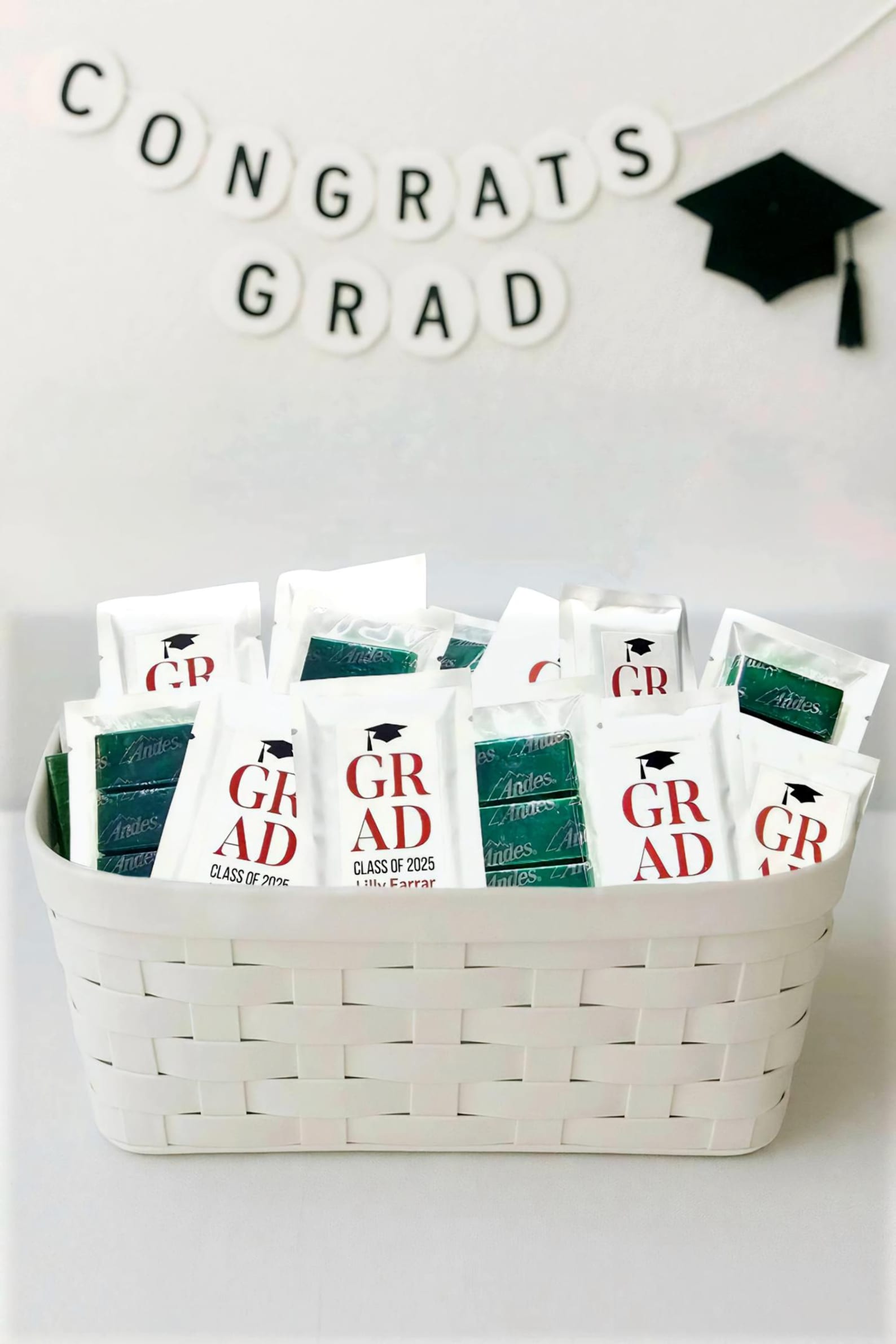 Graduation Andes Mints Favors – Edible Thank You Treats, Achieve-mint ...
