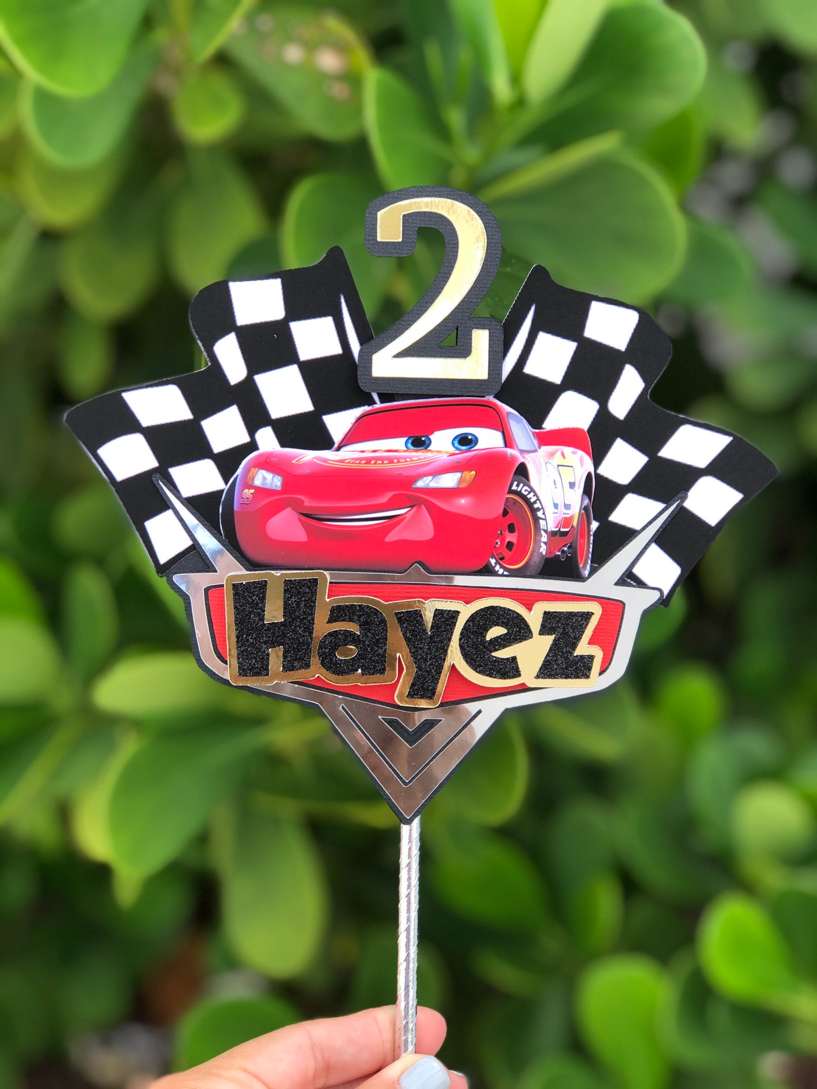 Personalized Cars Cake Topper Cars Party Decor Cars - Etsy