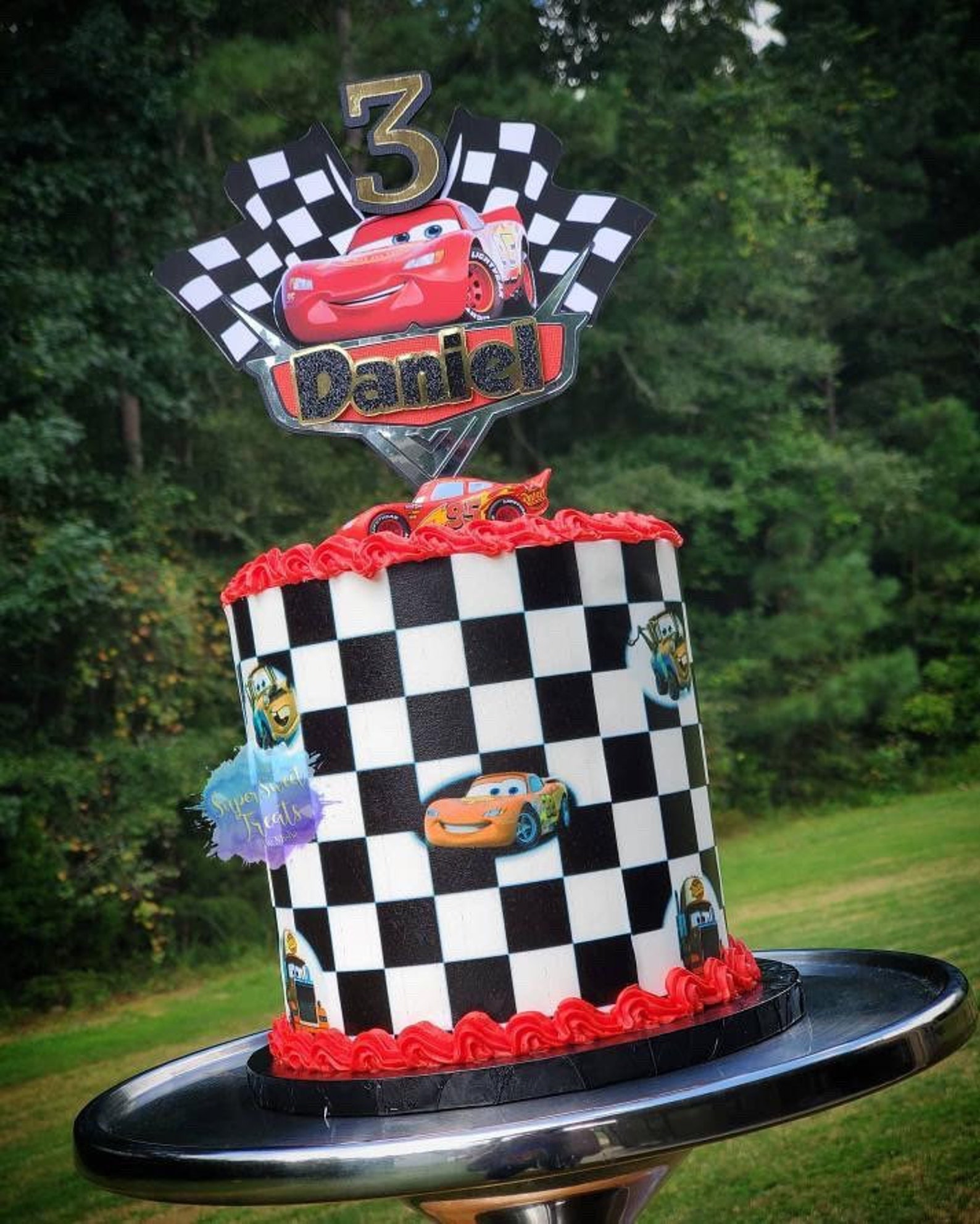 Personalized Cars Cake Topper Cars Party Decor Cars - Etsy