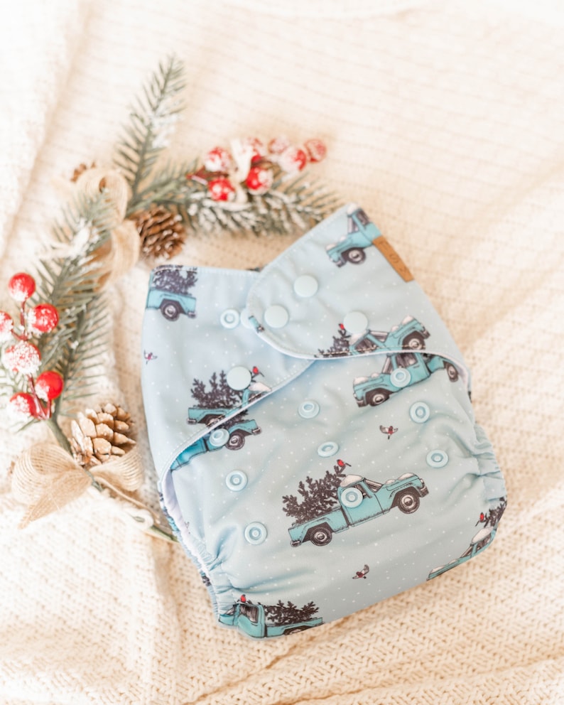 Cloth Diaper Seasonal Prints | Cloth Nappies | Winter | Snow ...