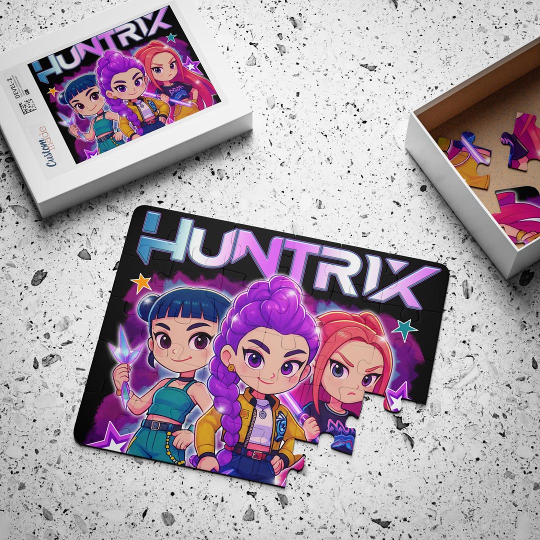 K-pop Demon Hunters Huntrix Kids 30 Piece Puzzle - Etsy