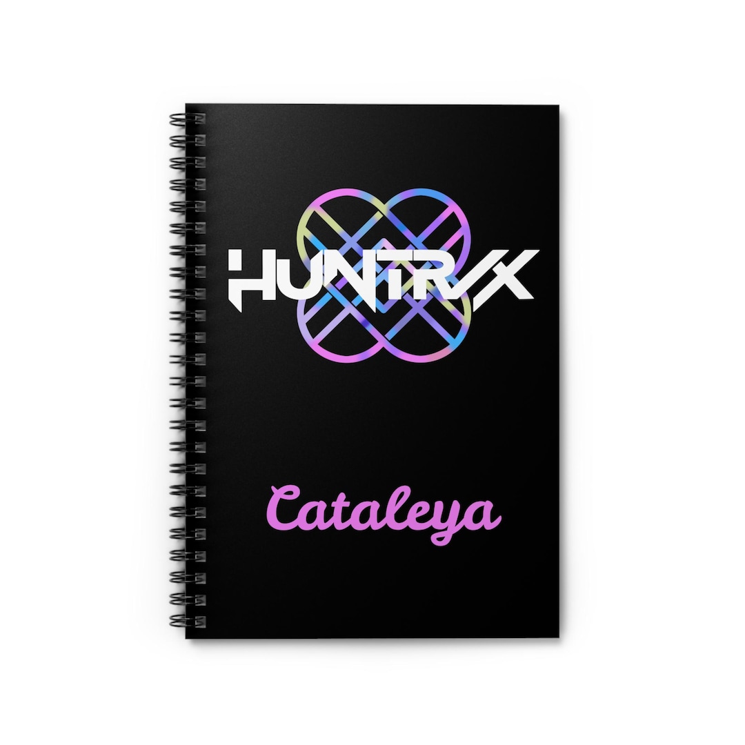 K-pop Demon Hunters Huntrix Spiral Notebook - Ruled Line, Personalized ...