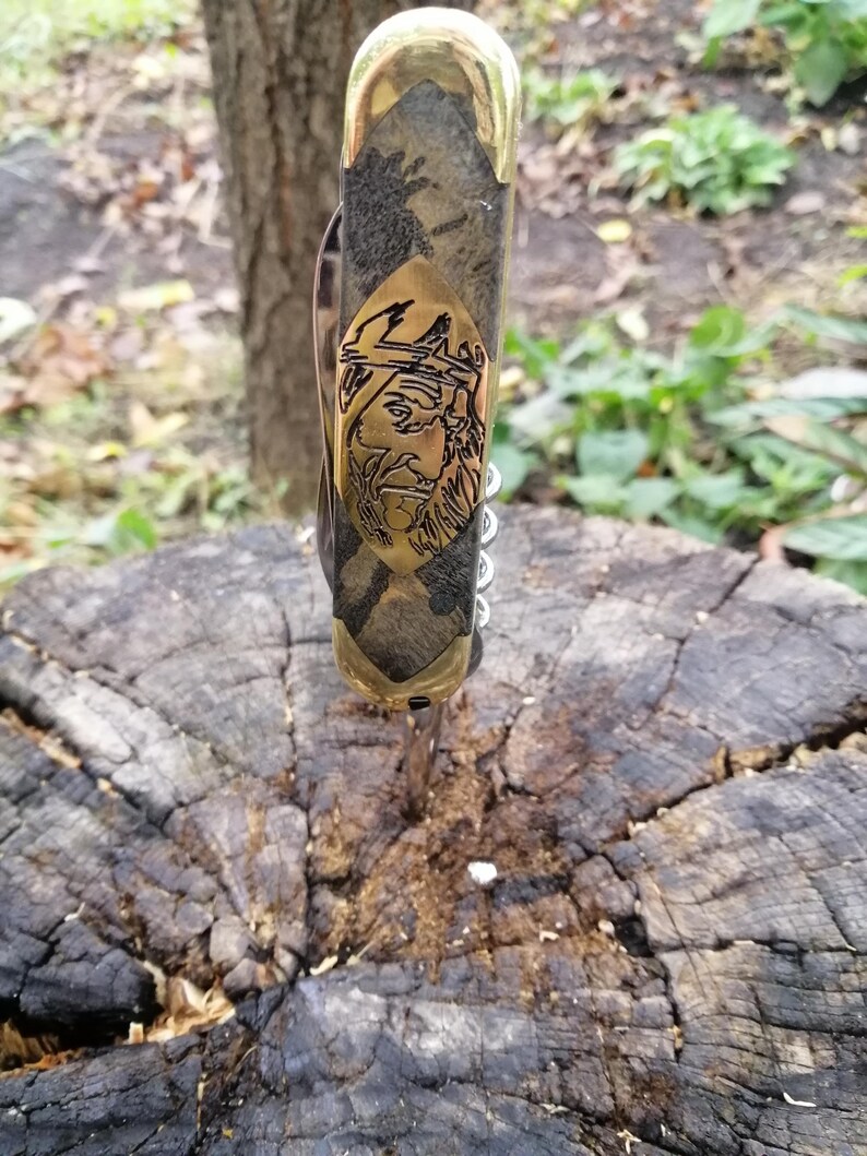 Custom Knife 91mm SAK Handcrafted Custom Swiss Army SAK Edс Custom SAK ...