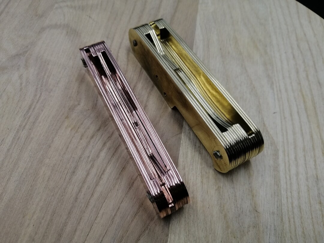 Liners for Custom Swiss Knife 91mm Victorinoxcopper EDC Custommodel ...