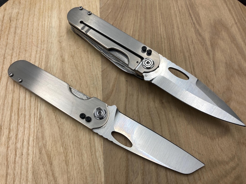 Liner Lock Scales for SAK 91 Made of Titanium for Standard and Custom ...
