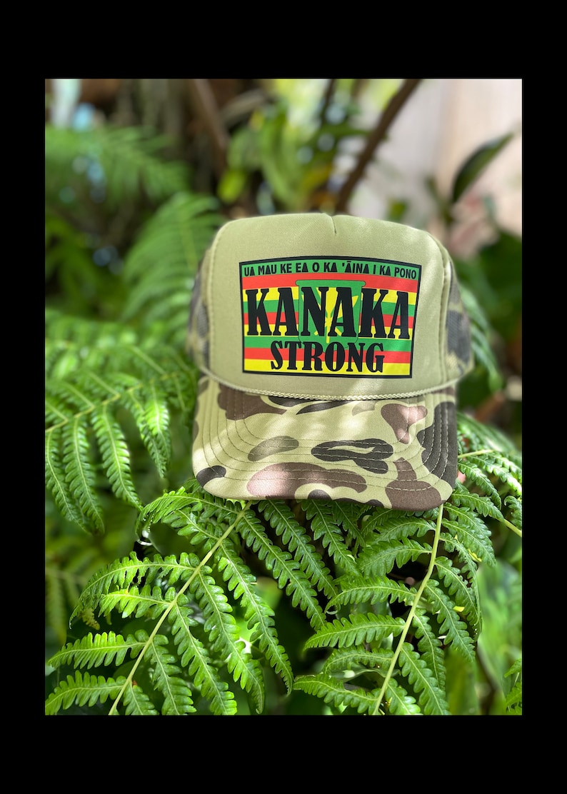 Kanaka Strong Trucker Hat - Etsy