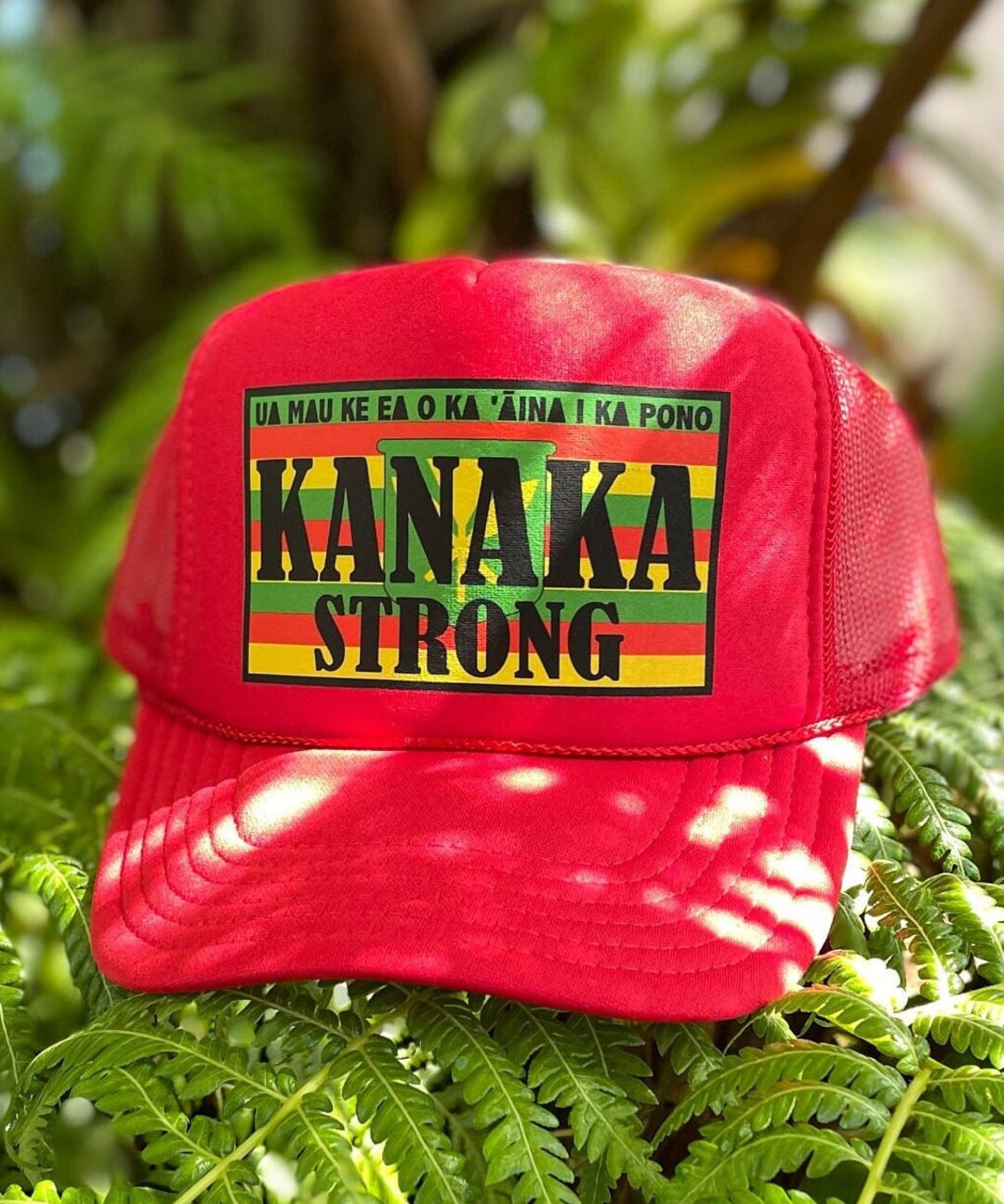 Kanaka Strong Trucker Hat - Etsy