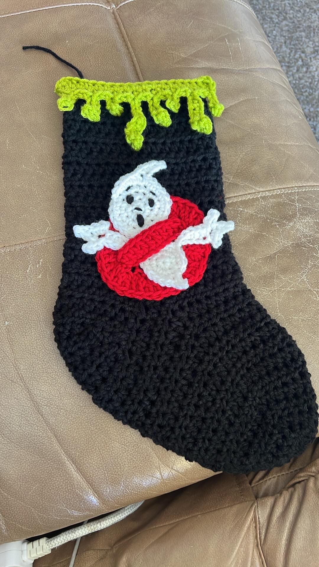 Goo Ghost Christmas Stocking - Etsy