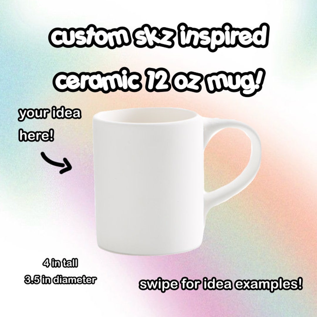 CUSTOM Stray Kids Inspired Ceramic 12 Oz Mug - Etsy